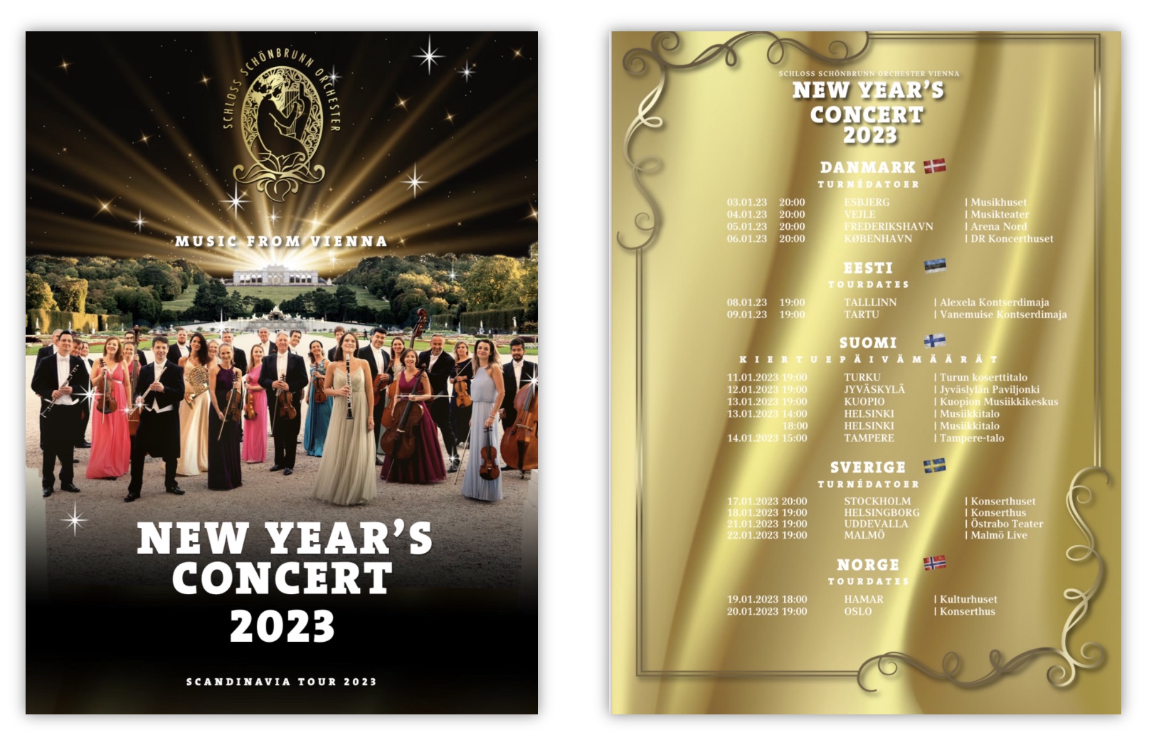 19. Scandinavia Tour 2023 | Schoenbrunn Palace Orchestra